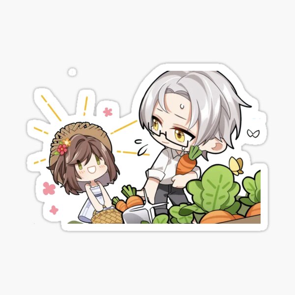 "gardening with vyn" Sticker by velcris | Redbubble