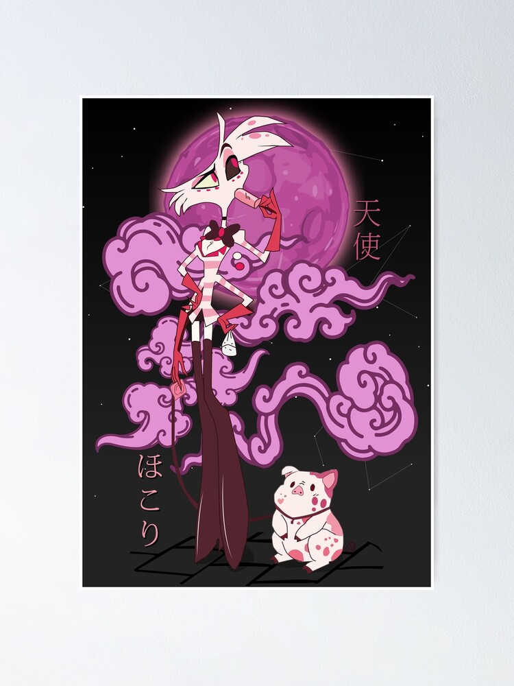 "Angel Dust Pet - Hazbin Hotel" Poster for Sale by reelanimedragon ...