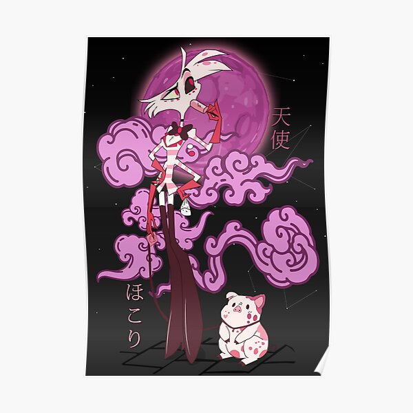 "Angel Dust Pet - Hazbin Hotel" Poster for Sale by reelanimedragon ...
