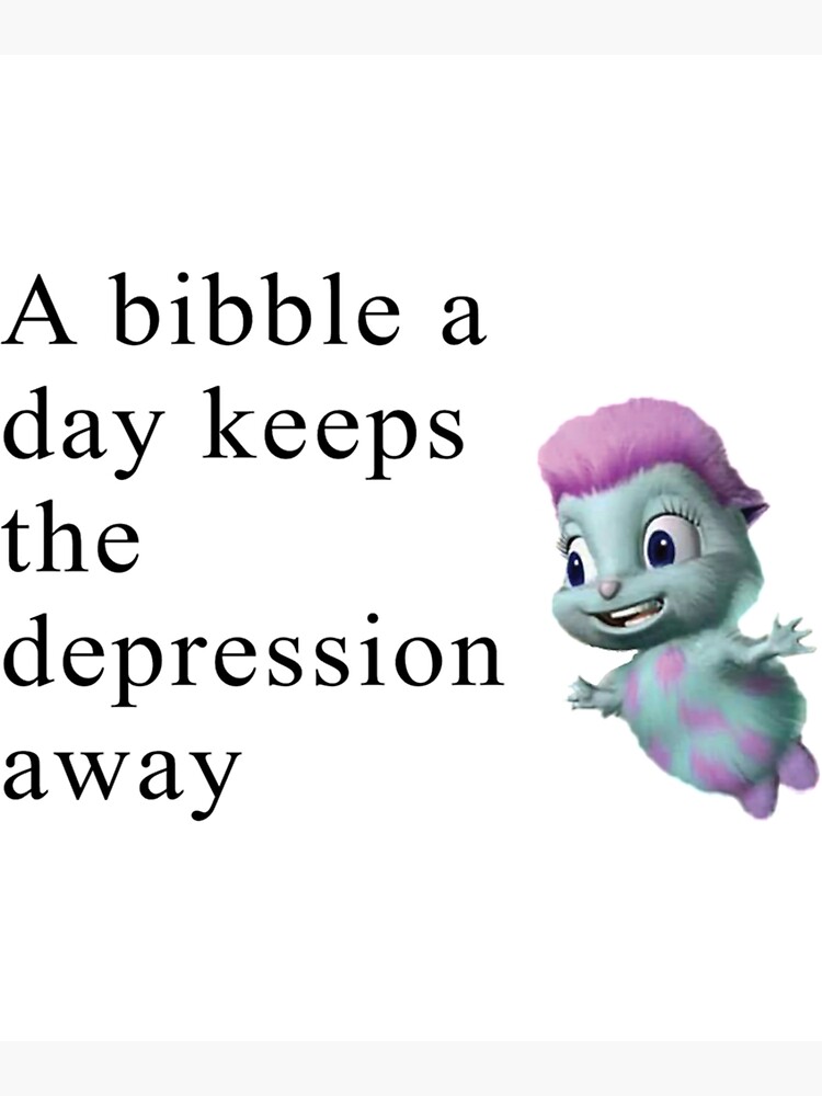 "Bibble Meme " Poster for Sale by HEYU-CA | Redbubble