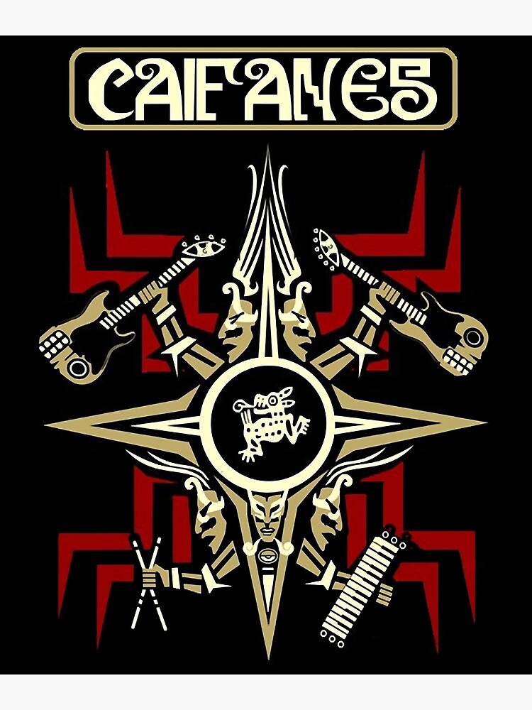 Póster «Banda de música Caifanes Logo Pop Rock Classic» de AllenGrant01 ...