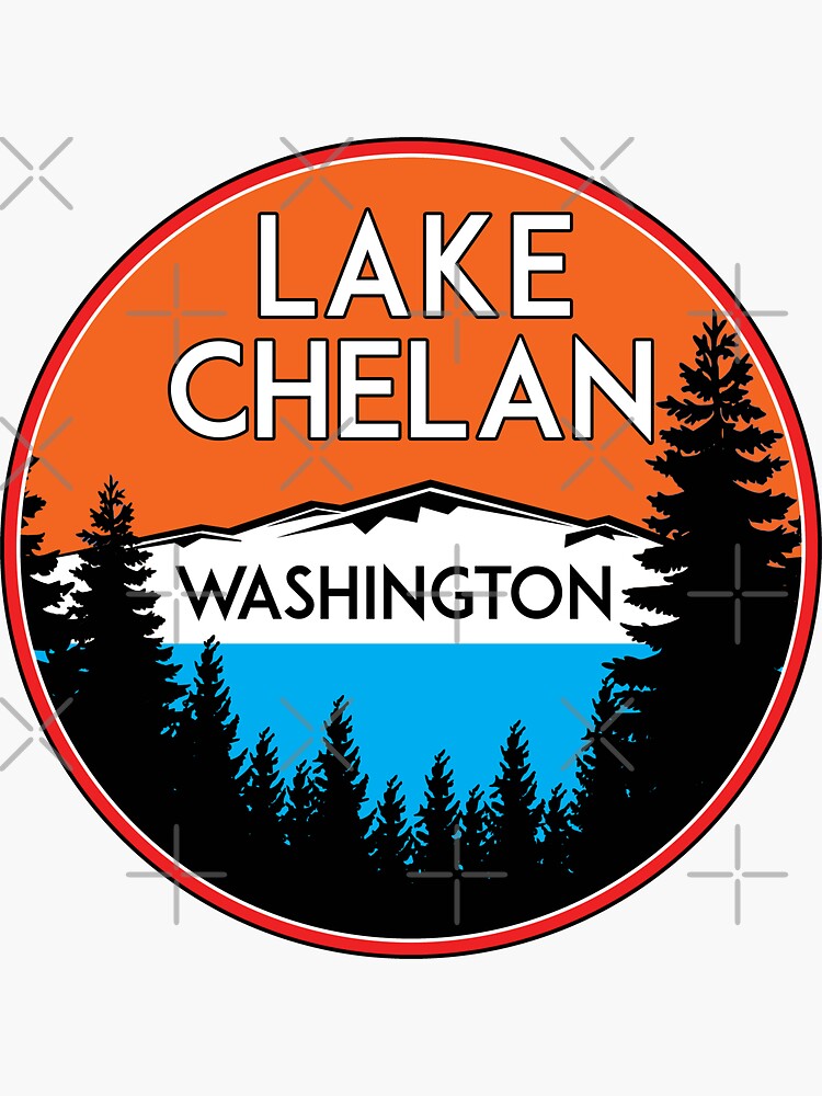 "LAKE CHELAN WASHINGTON BOATING WATER SPORTS SKIING BOAT FISHING TUBING ...