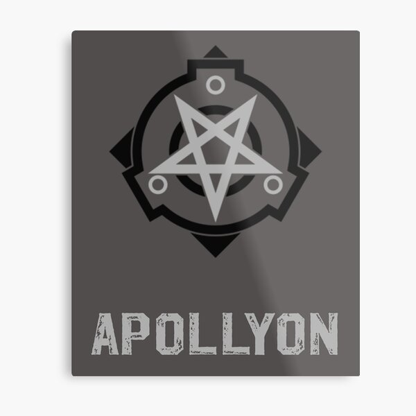 Lámina metálica «Camisetas de los miembros de la Fundación SCP, Objeto ...