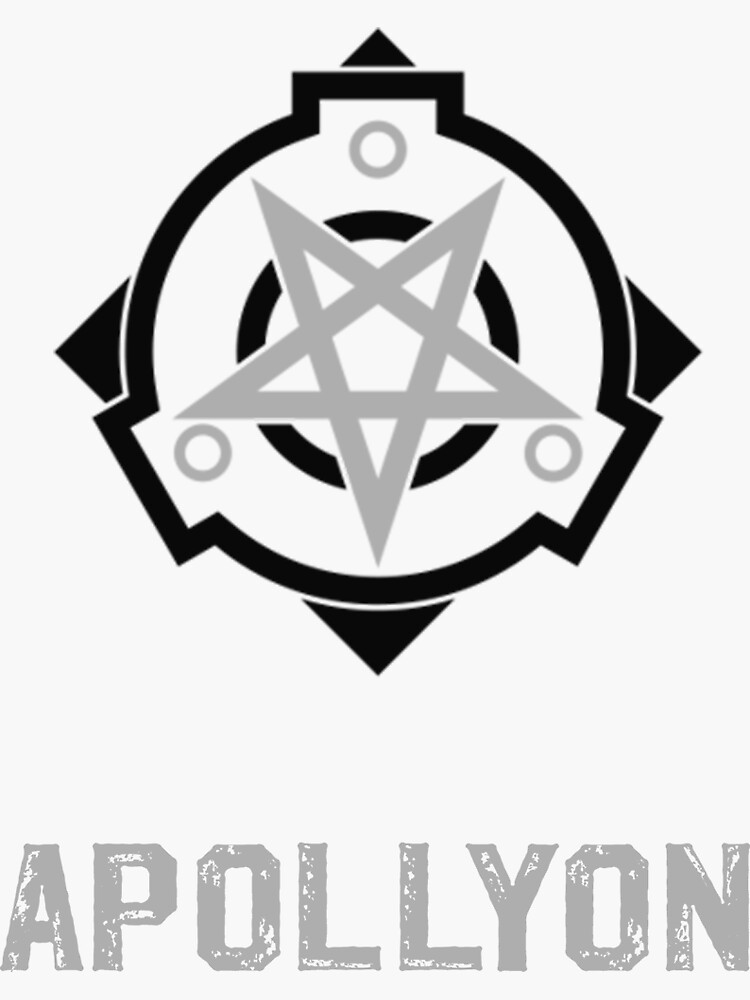 Pegatina «Camisetas de los miembros de la Fundación SCP, Objeto de ...