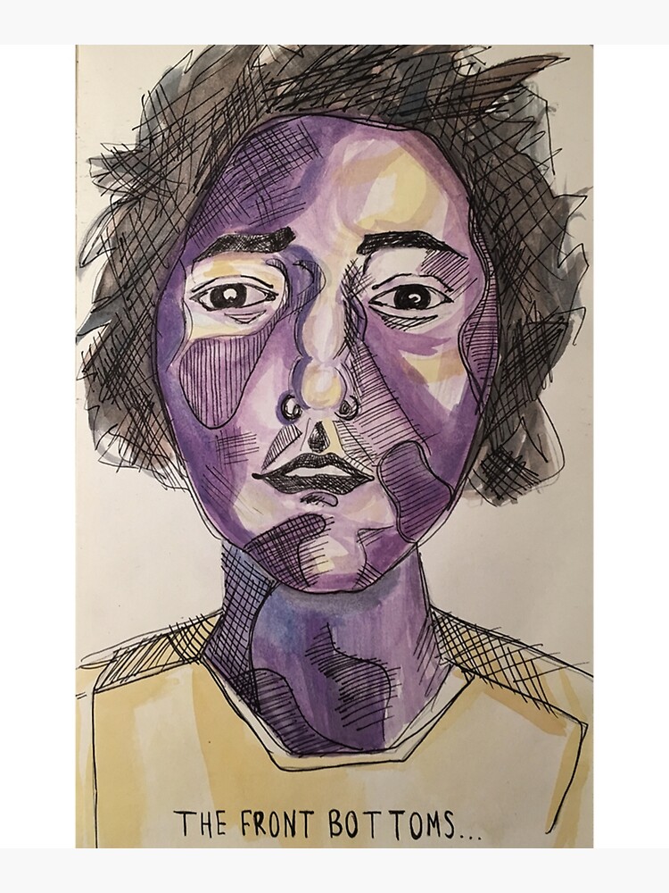 "The Front Bottoms art " Poster by BorderLes | Redbubble