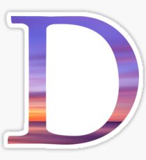 Letter D: Stickers | Redbubble