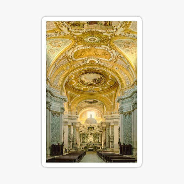 "Catholic Chruch Architecture" Sticker for Sale by AnimaChristi | Redbubble