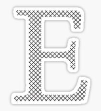 Letter E: Stickers | Redbubble