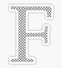 Letter F: Stickers | Redbubble