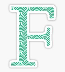 Letter F: Stickers | Redbubble