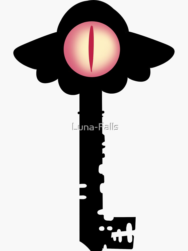 "Hazbin Hotel Key" Sticker for Sale by Luna-Falls | Redbubble