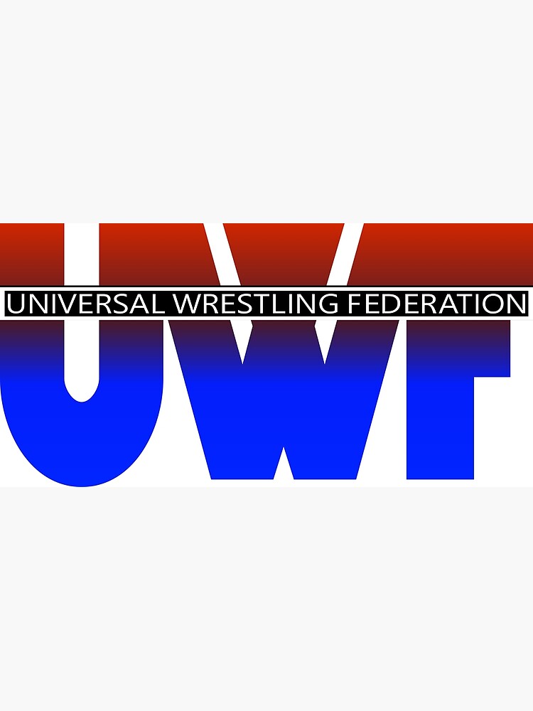 "UWF Universal Wrestling Federation Logo" Poster for Sale by ...