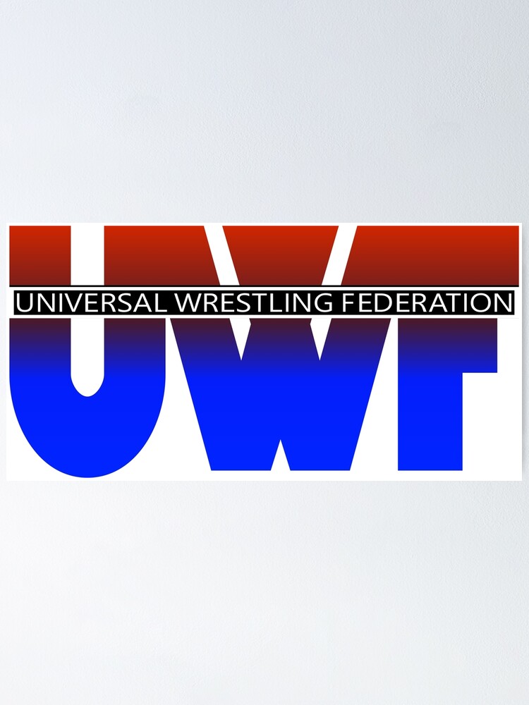 "UWF Universal Wrestling Federation Logo" Poster for Sale by ...