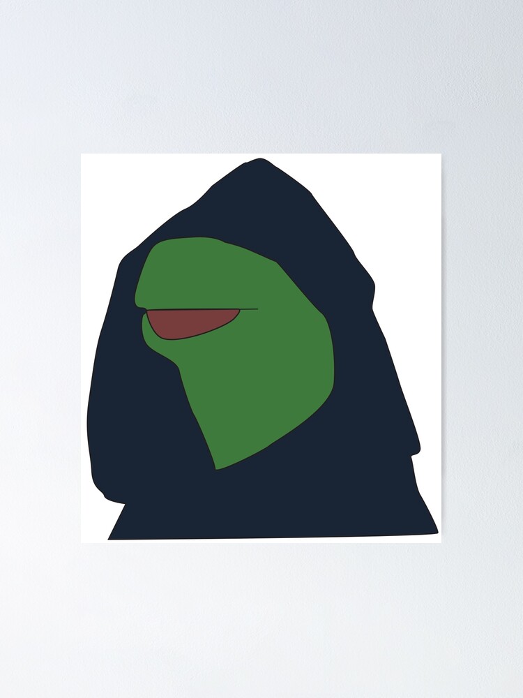 "Evil Kermit Meme" Poster by sergboy | Redbubble