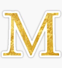 Letter M: Stickers | Redbubble