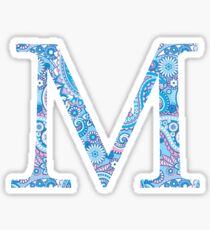 Letter M Stickers | Redbubble