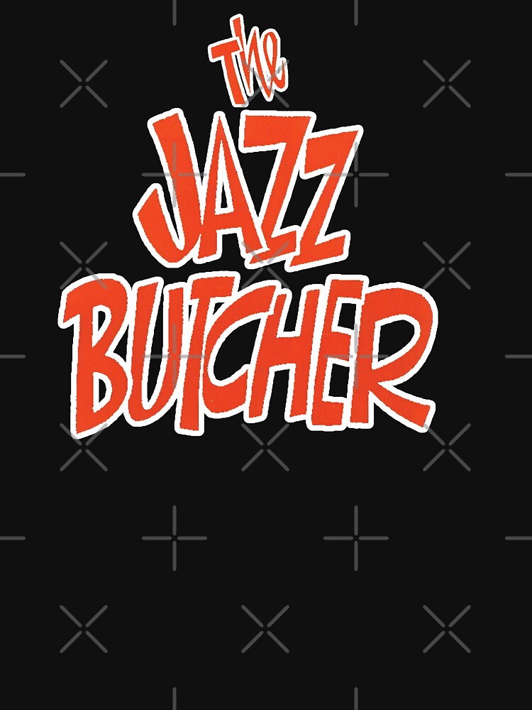 "The Jazz Butcher Logo" T-shirt for Sale by Azerod | Redbubble | the ...