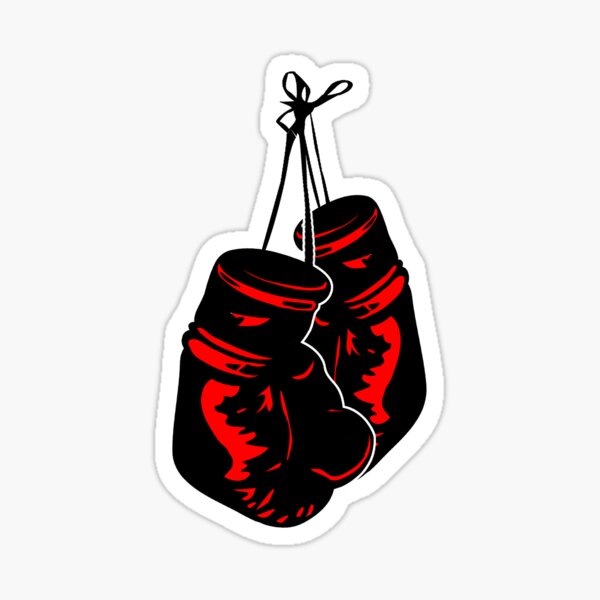 Boxing Gloves Stickers | Redbubble