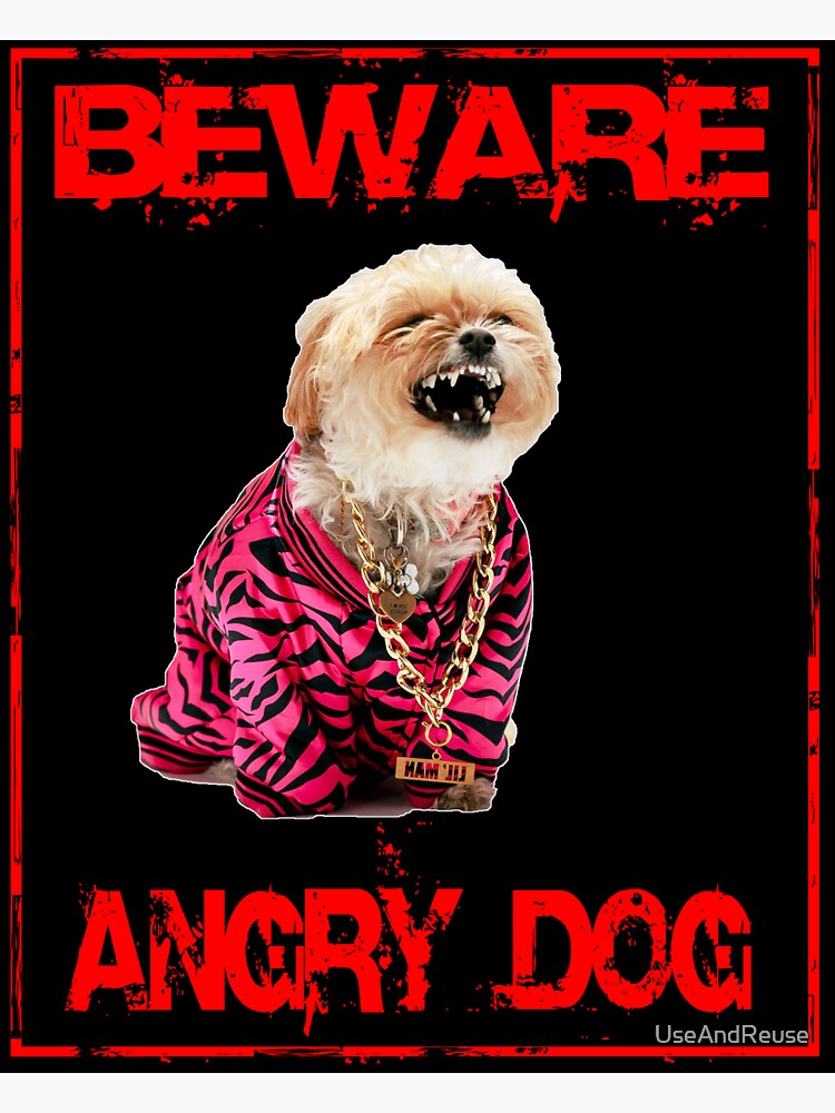 "Beware!!!" Sticker by UseAndReuse | Redbubble