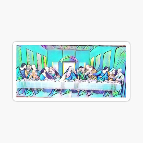 "The Last Supper " Sticker for Sale by mtargui2022 | Redbubble