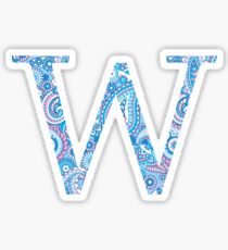 Letter W Stickers | Redbubble