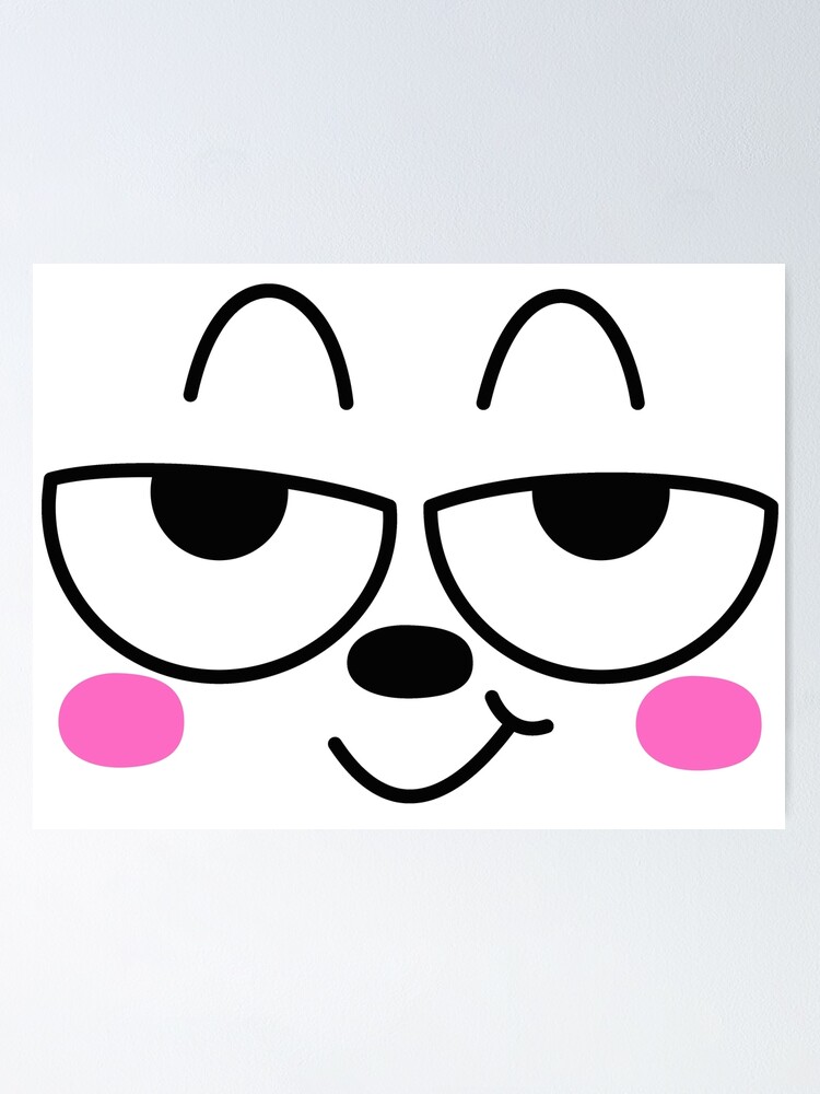 "CUTE FACE EMOJI" Poster by ADMyShop | Redbubble