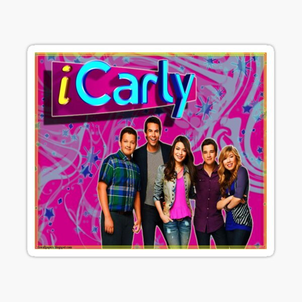 "Icarly" Sticker for Sale by Draganuv | Redbubble
