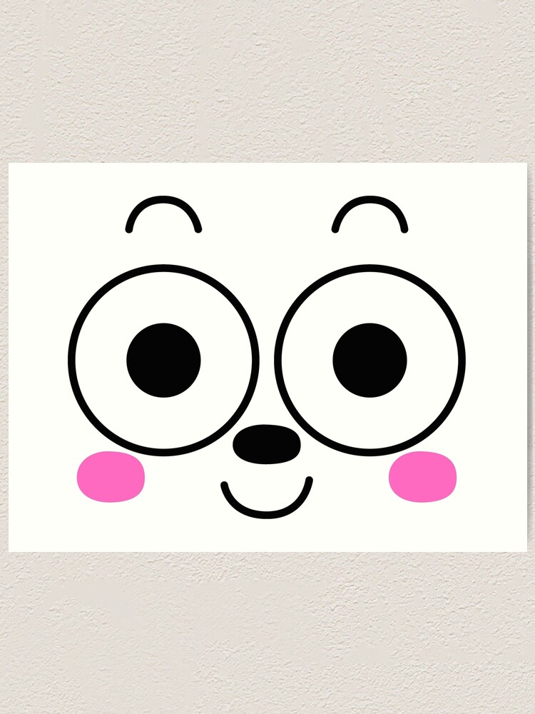 "CUTE FACE" Art Print by ADMyShop | Redbubble