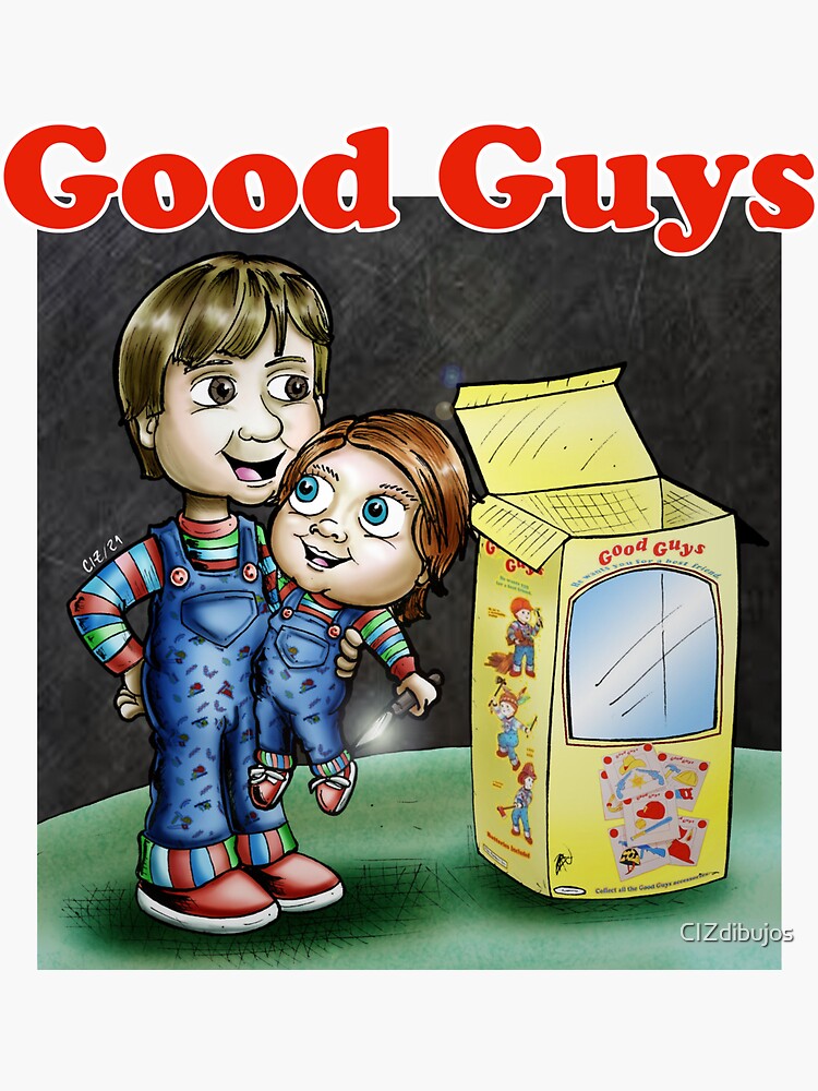 "Good guys" Sticker for Sale by CIZdibujos | Redbubble
