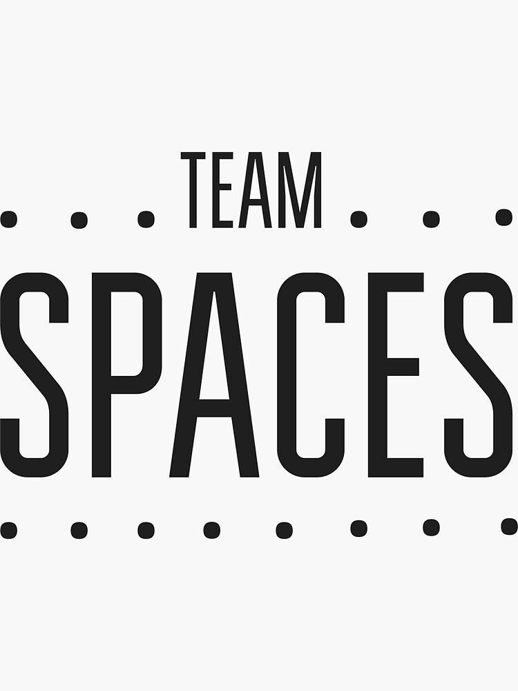 "Team Space" Sticker by divergentwear | Redbubble
