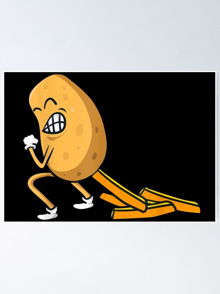 "Funny Potato French Fries adult humour" Poster by OuldjaEchaima ...