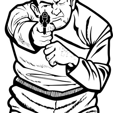 "bad guy vintage shooting range target" Poster for Sale by goatboyjr ...