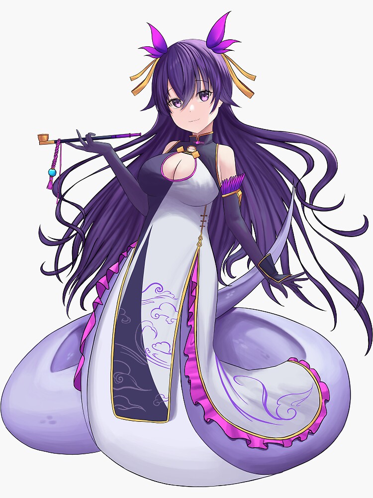 "Lamia Simple Sticker" Sticker by SnakeTailPress | Redbubble