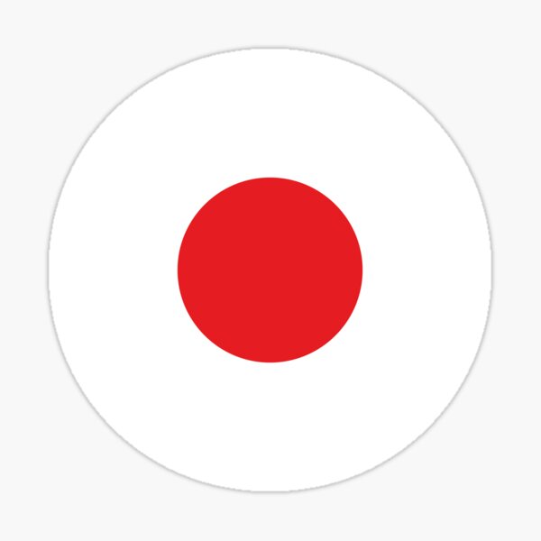 "Flag Of Japan" Sticker for Sale by Emilianozolla | Redbubble