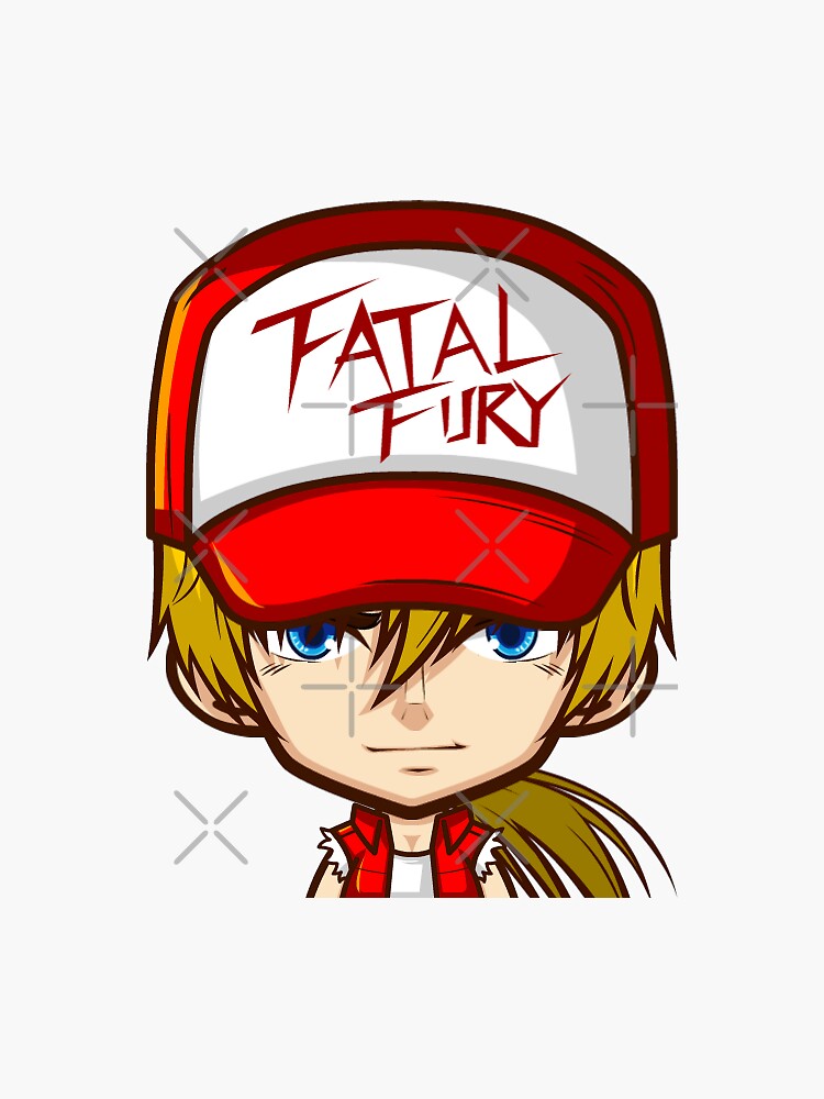 "Terry Bogard Chibi - Fatal Fury" Sticker for Sale by NeverlandWeebs ...