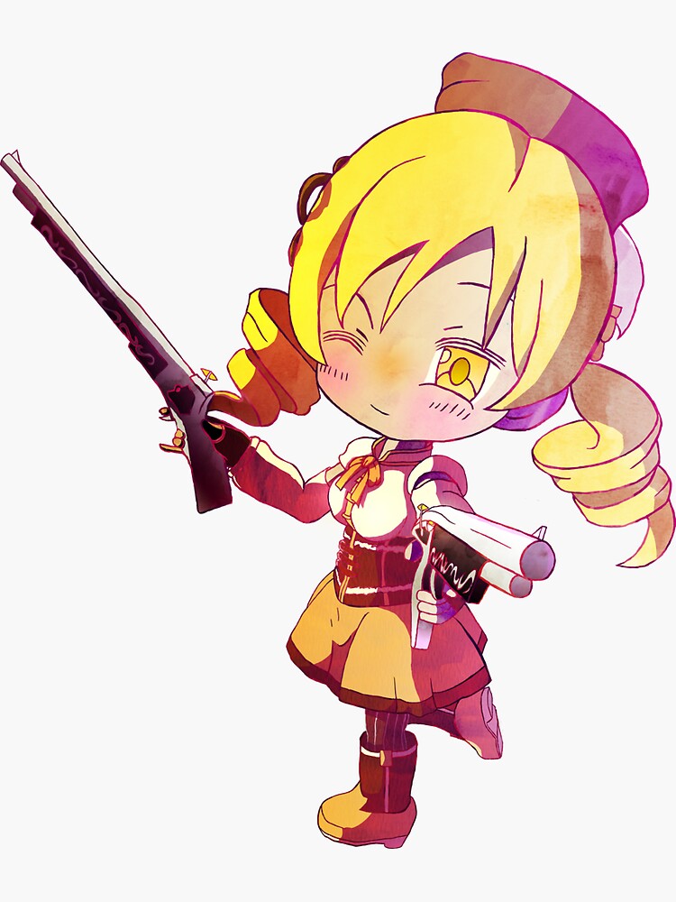 "Mami Tomoe" Sticker for Sale by PikachuHat | Redbubble