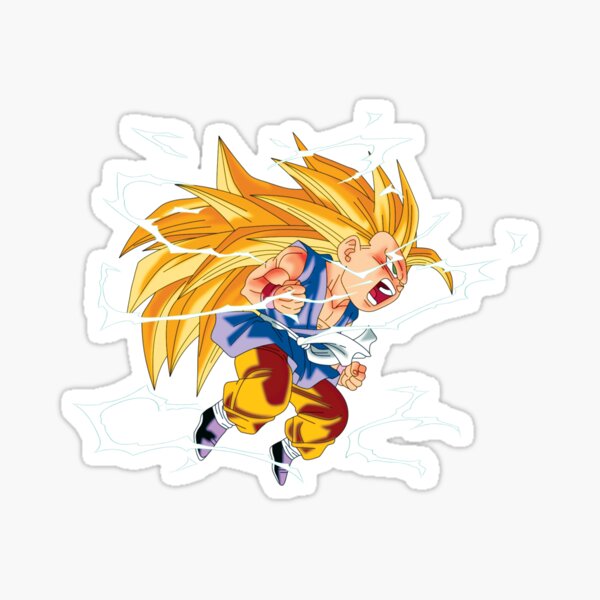 "Goku Chibi" Sticker for Sale by AndyArtic | Redbubble