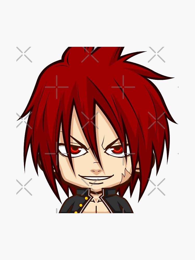 Pegatina «Iori Yagami Chibi - El rey de los luchadores» de ...