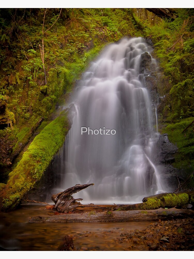 "Oregon Waterfall" Poster for Sale by Photizo | Redbubble