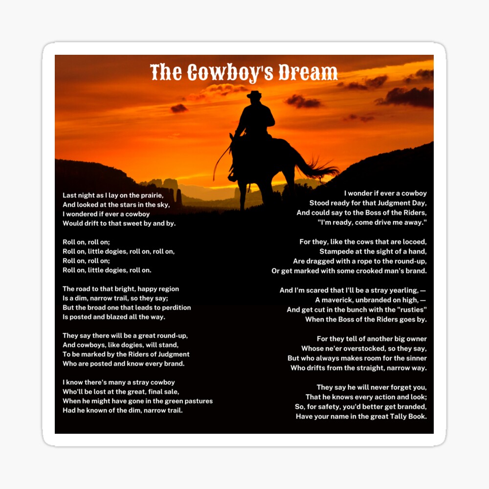 Poem About A Cowboy Hat