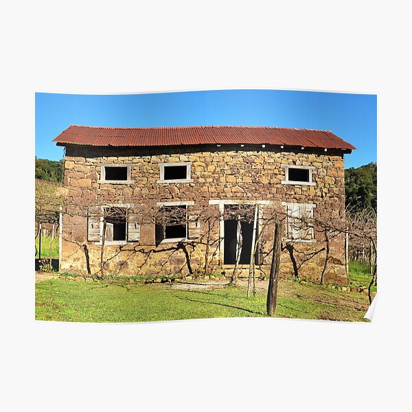 "Old Italian House" Poster for Sale by Krajnicov | Redbubble