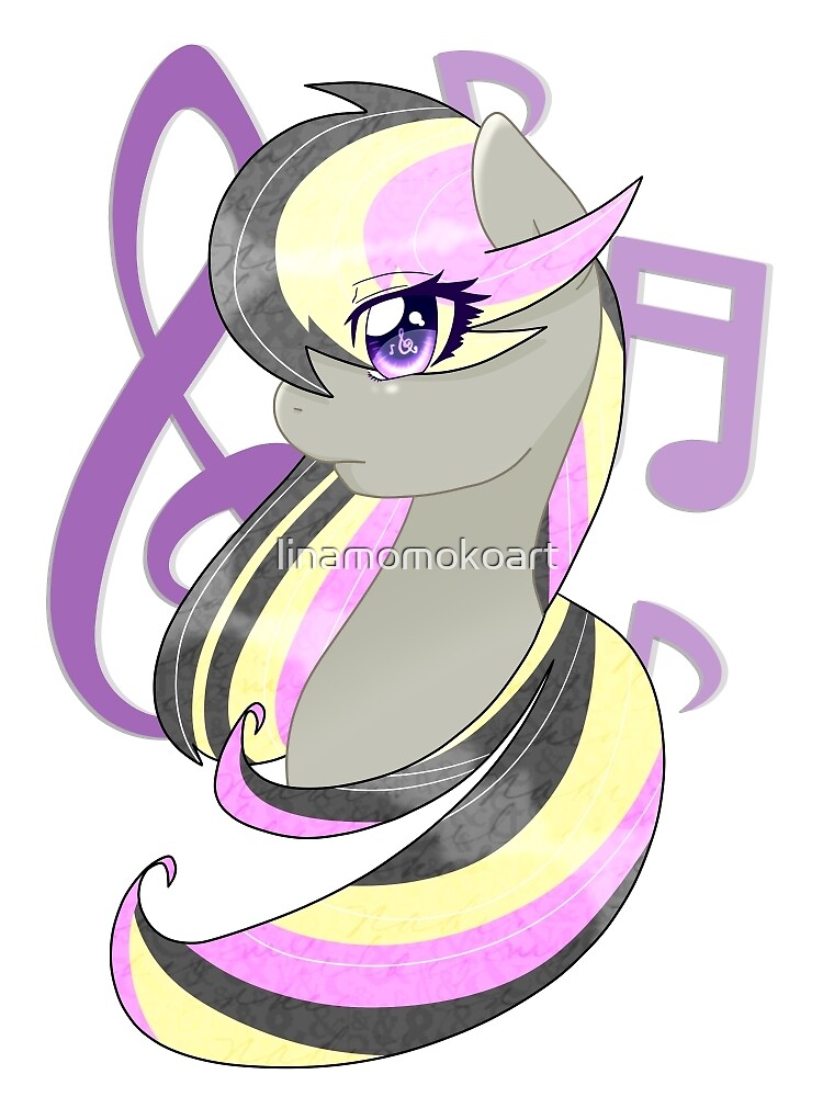 "Rainbow Power - Octavia" Poster for Sale by linamomokoart | Redbubble