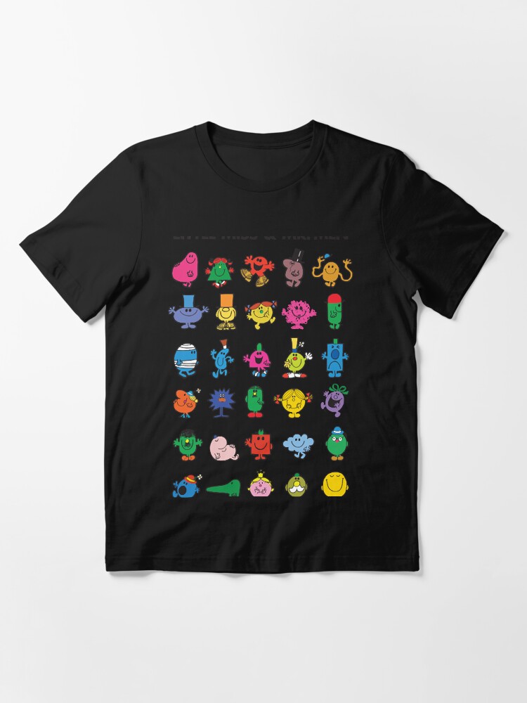 "Little Miss Mr. Men " T-shirt for Sale by duongthienma | Redbubble ...