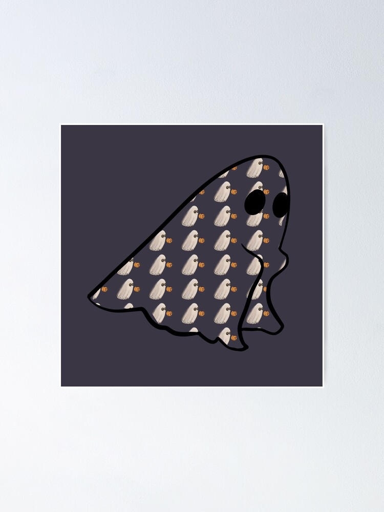 "Ghost Sheet Ghost II" Poster for Sale by WoodOctopus | Redbubble