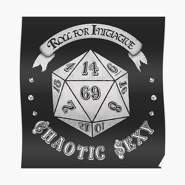 "Chaotic Sexy Alignment" Poster for Sale by TenkenNoKaiten | Redbubble