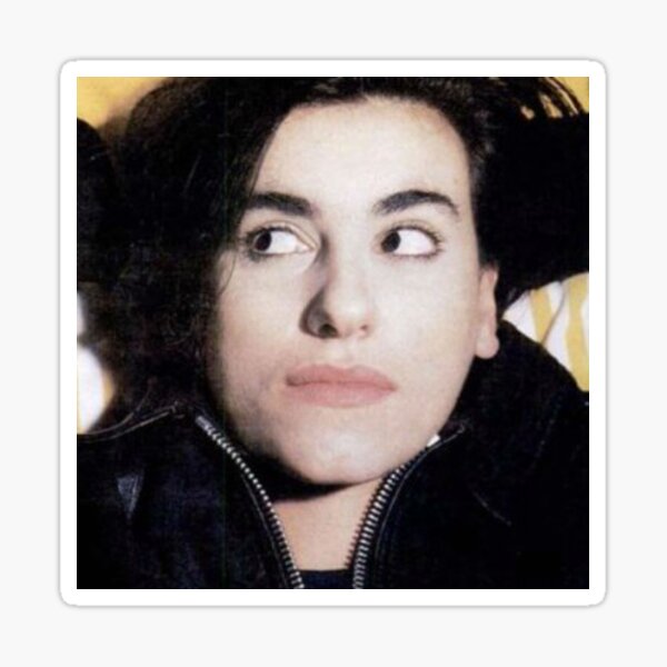 "Justine (Headshot) #1" Sticker for Sale by Vaseline1994 | Redbubble