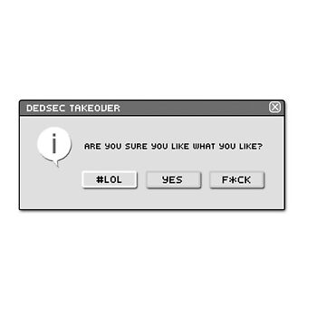 "Dedsec Popup 2" Sticker for Sale by The-Owl-Bard | Redbubble