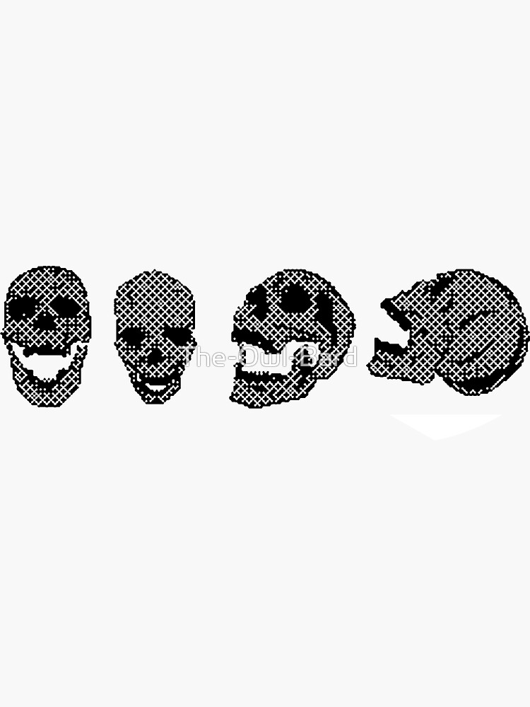 "Dedsec Skull Lulz" Sticker for Sale by The-Owl-Bard | Redbubble