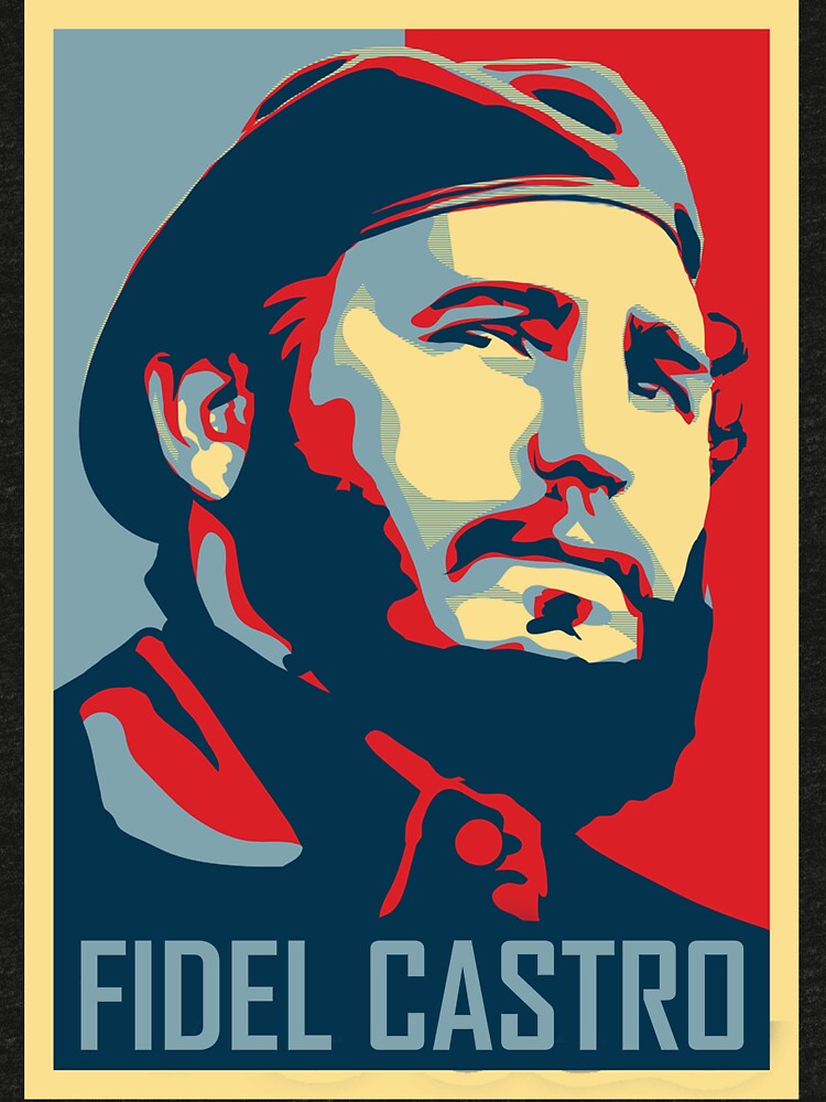 "FIDEL CASTRO" T-shirt by jondal | Redbubble
