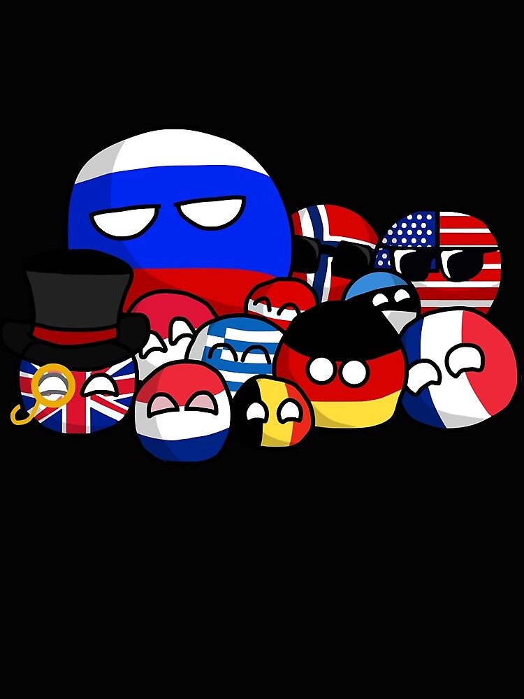 "Countryballs Jersey DMN design " Poster for Sale by JarredGarcia ...